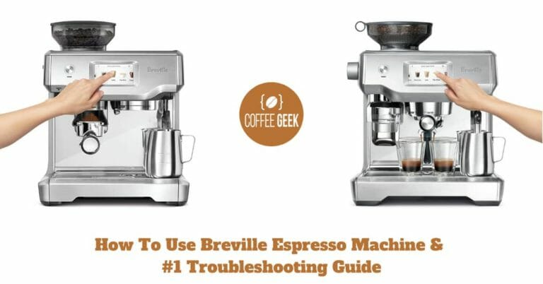 How To Use a Breville Espresso Machine & #1 Troubleshooting Guide