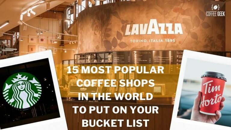 15 Most Popular Coffee Shops in the World to Put on your Bucket List