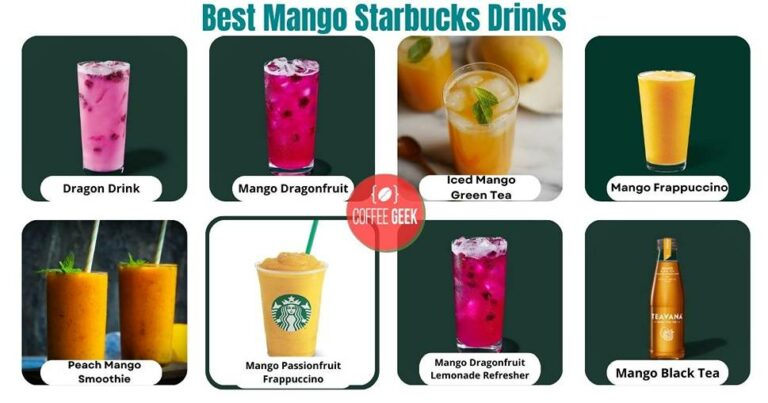 Mango Starbucks Drinks: Sip the Ultimate Tropical Bliss!